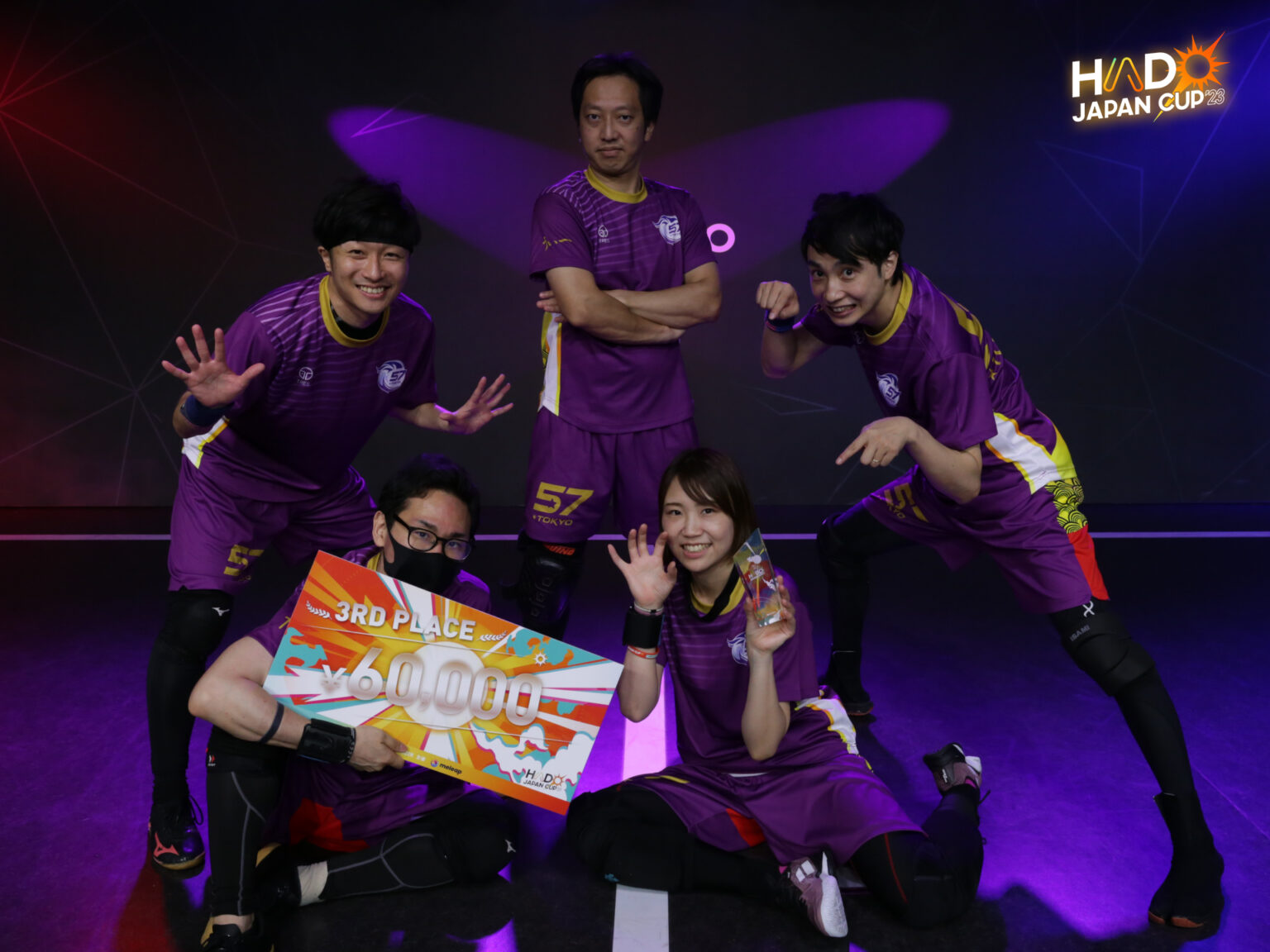 「UNIcorn」が涙の初優勝！！HADO JAPAN CUP 2023大会結果！ | HADO｜動けるゲーム、遊べるスポーツ